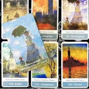 Games | Claude Monet Impressionism Art Tarot Cards | Poshmark